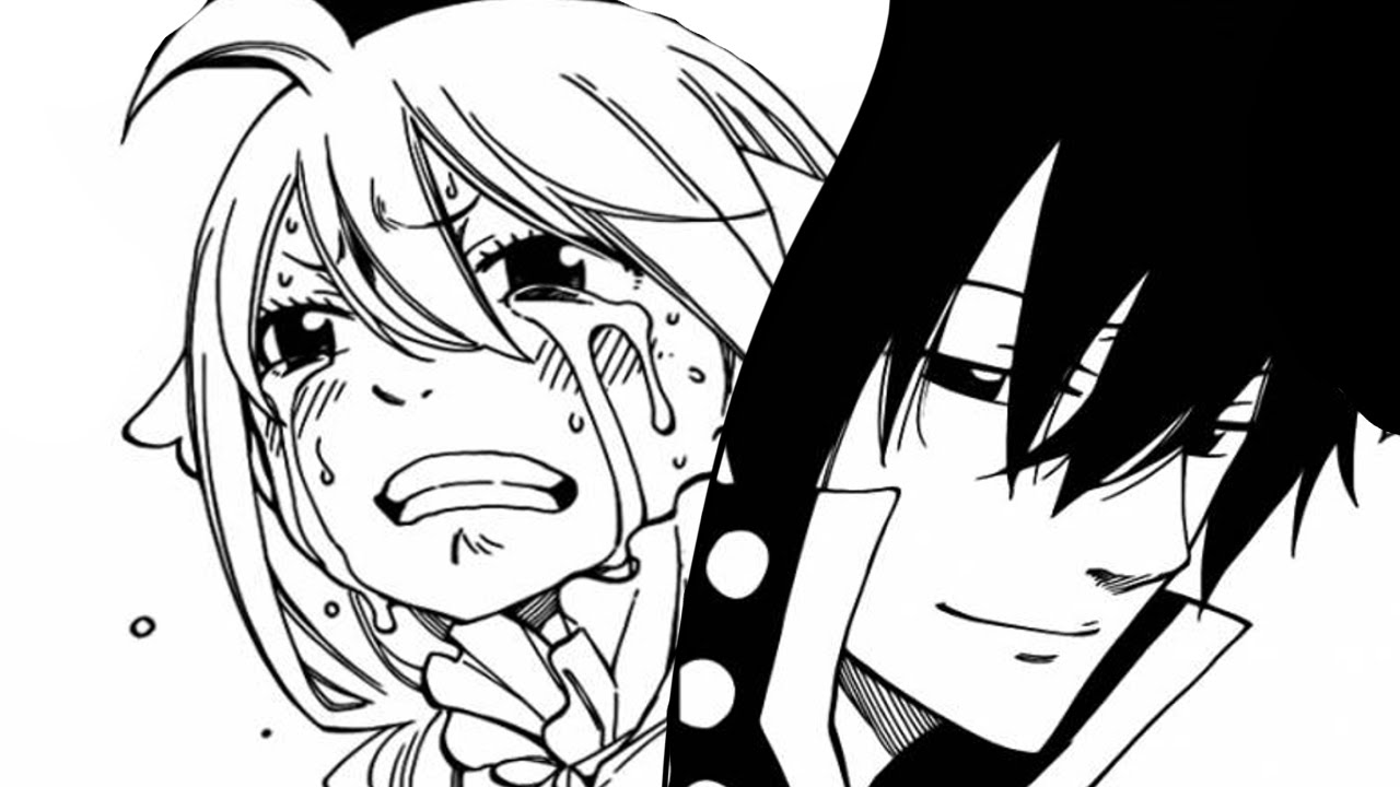 Fairy Tail Chapter 449 フェアリーテイル Review Zeref & Mavis Curse Lumen ...