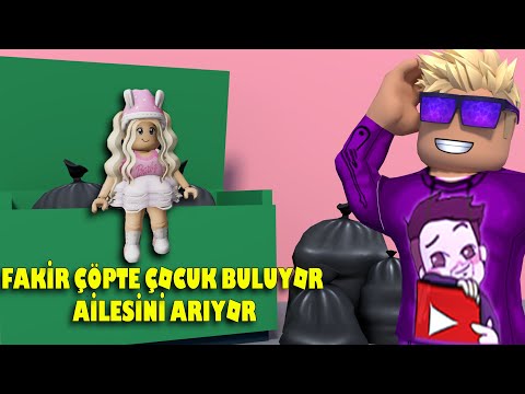 Fakir Çöpte Çocuk Buluyor Ailesini Arıyor | Roblox Brookhaven