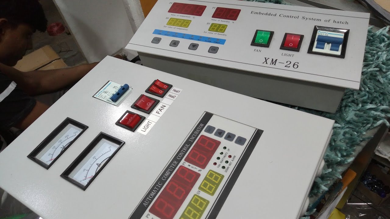 XM-26, XM-28 Supper Automatic Incubator Computer Controller Update: 01 ...