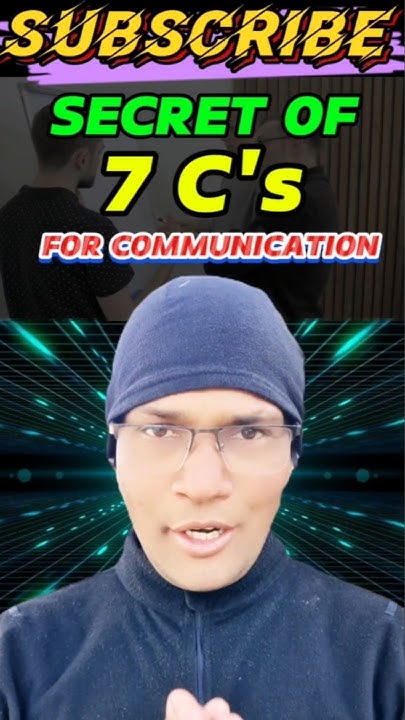 ️ 7C's OF COMMUNICATION ️#english#communication#shorts #short # ...