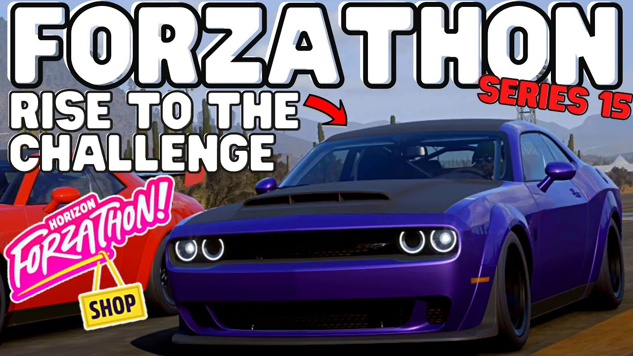FH5-How to complete Weekly FORZATHON challenges RISE TO THE CHALLENGE-# ...