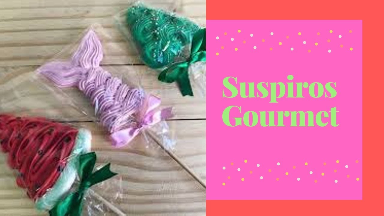 Como aprender a fazer Suspiros Gourmet - YouTube
