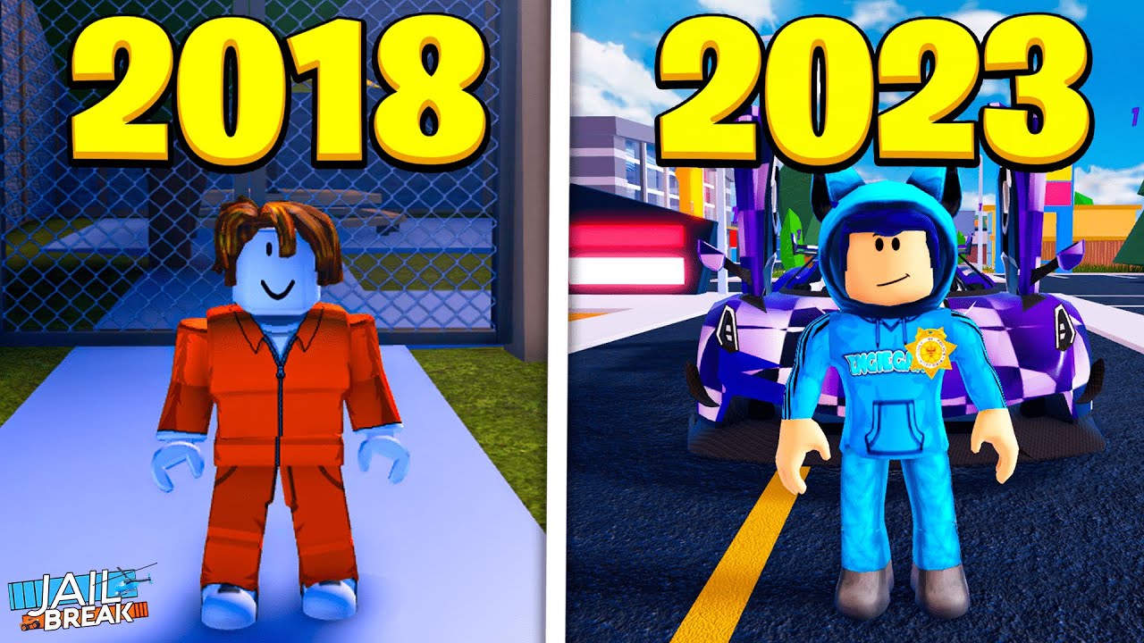 ZAGRAŁEM w JAILBREAKA z 2018 ROKU! (Roblox Jailbreak) - YouTube