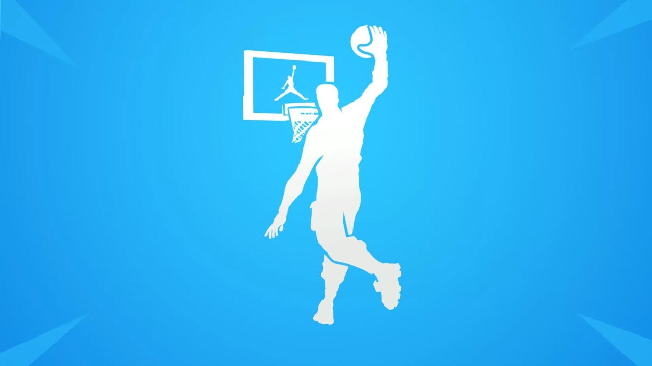 DUNK ON 'EM - эмоция Fortnite - YouTube