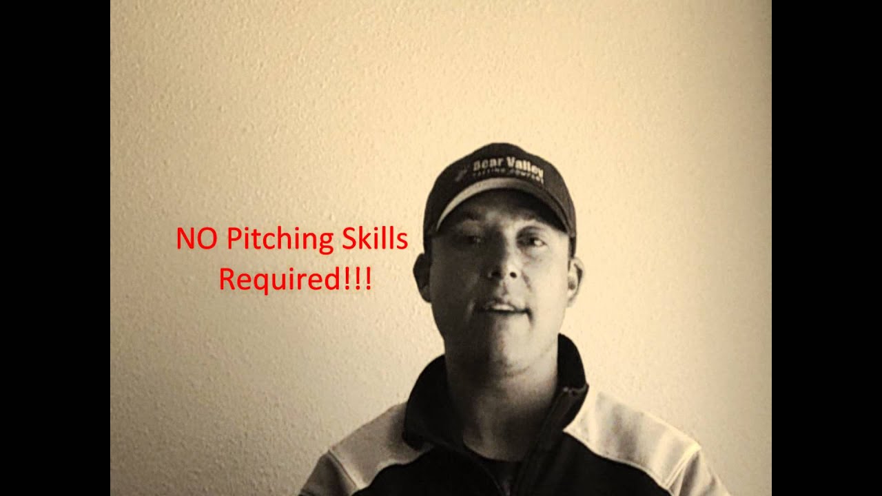 FlexiPitch Pitching Machine- Helps your hand eye coordination!!! - YouTube