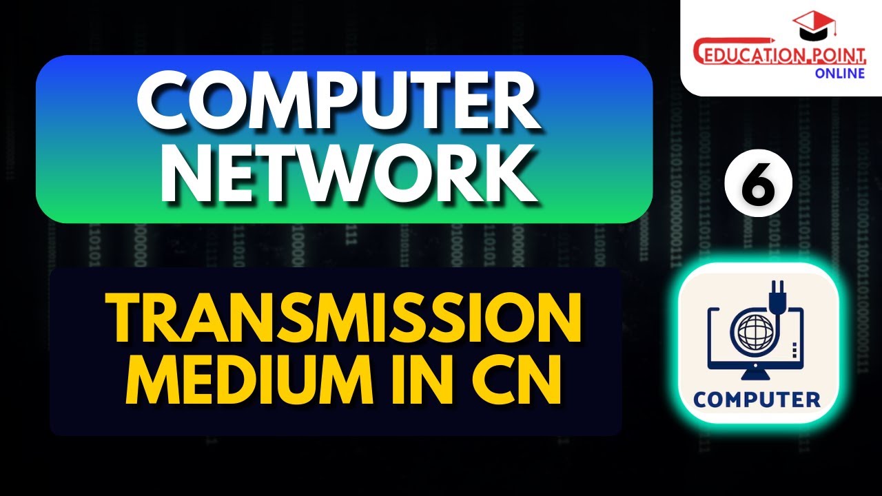 Transmission medium in CN | Computer Networks - YouTube