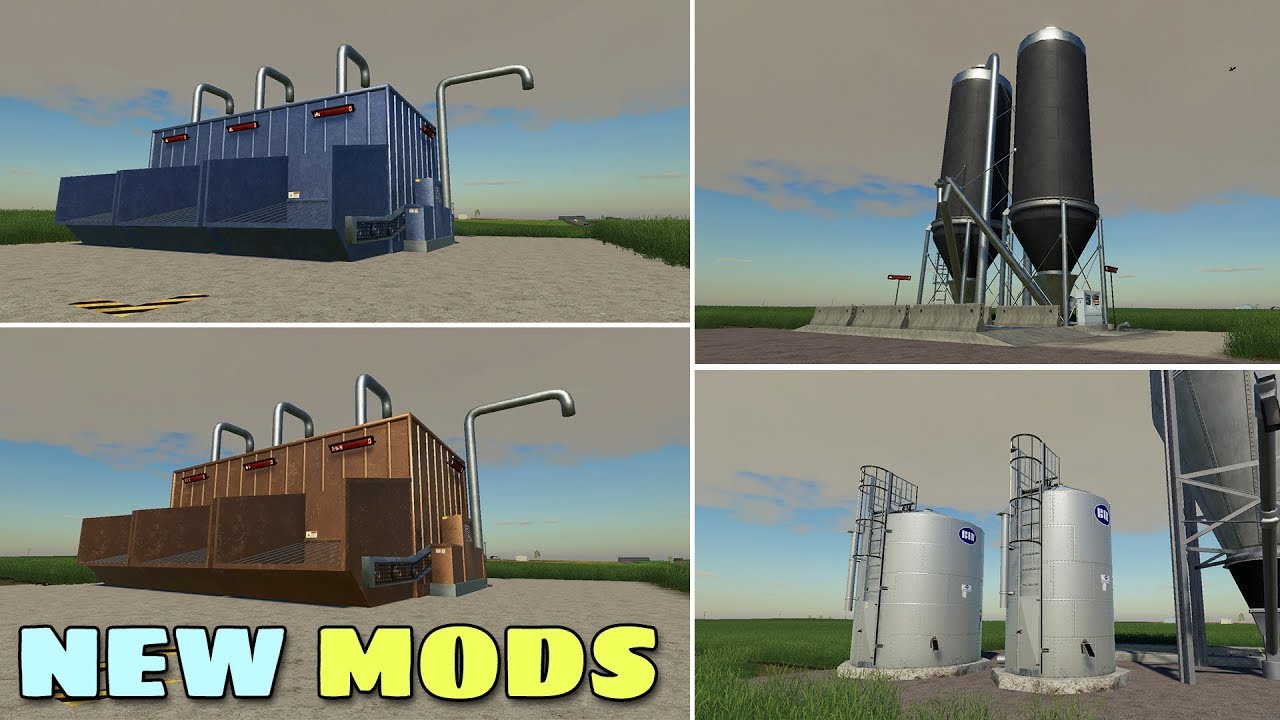 FS19 | New Farm Building Mods (2019-11-26) - review - YouTube