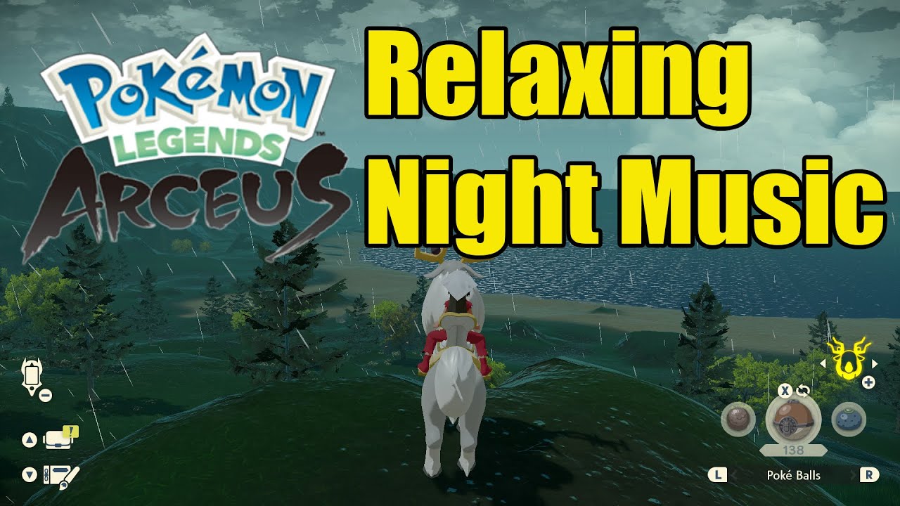 Relaxing Pokemon Music Midnight Theme With Ambient Pokémon Sounds ...