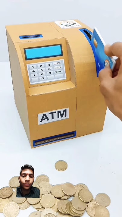 Science Project For ATM Machine ll How To Make ATM Machine From ...