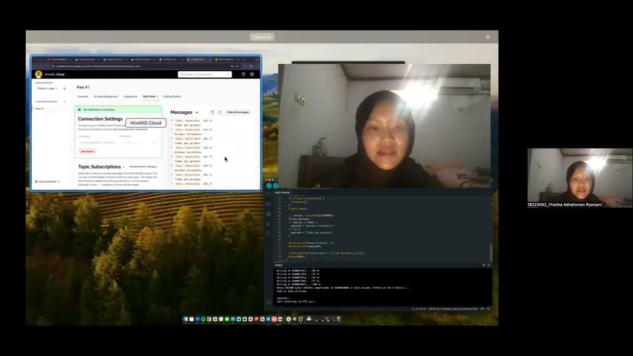 Video Praktikum ESP32 dan Protokol Komunikasi MQTT - II2260 Internet of Things - YouTube