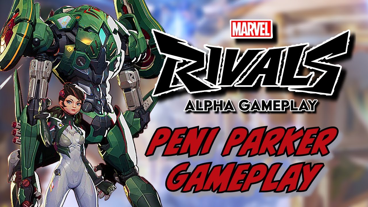 First Peni Parker Win Peni Parker Gameplay Marvel Rivals Alpha Gameplay Youtube