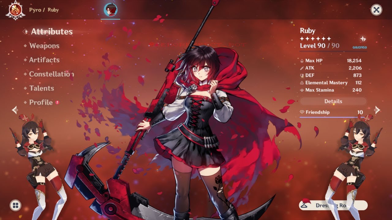 『Windsong Lyre』 RWBY Vol. 3 Opening - When It Falls | Genshin Impact ...