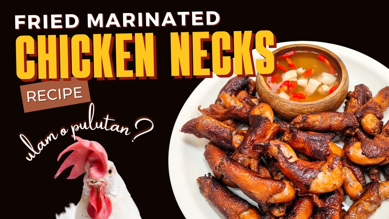 FRIED CHICKEN NECKS | Marinated | Pimp Ur Food | Tipsy D - YouTube