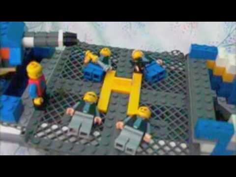 deel 1 van het LEGO 3de wereld oorlog op zee - YouTube