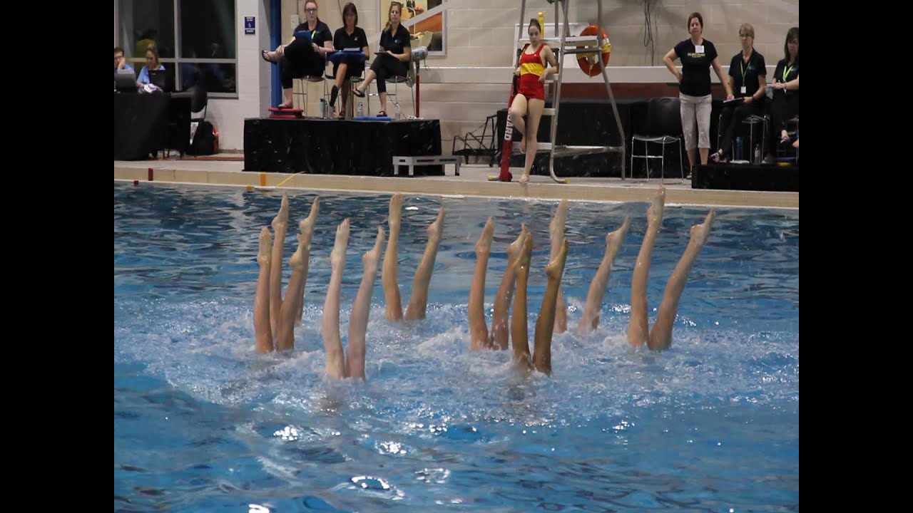 13-15 Synchronized Swimming Team - Toronto Synchro Blue Team, 2016 ...