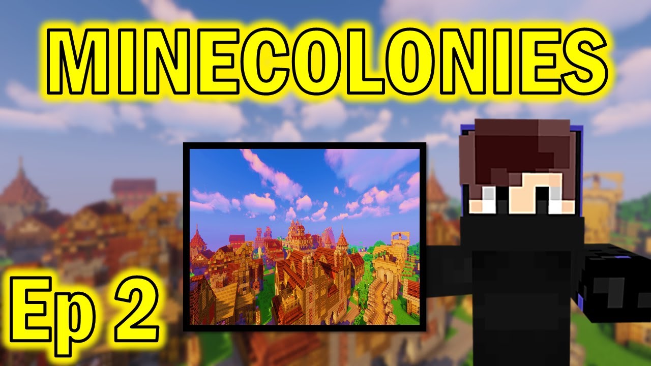 COMO CONSTRUIR EN MINECOLONIES | EL AYUNTAMIENTO - MineCraft 1.16.5 ...