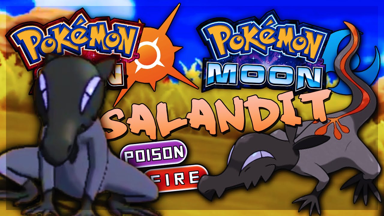 NEW POISON/FIRE POKEMON SALANDIT!!! NEW POKEMON REVEALED FOR SUN & MOON ...