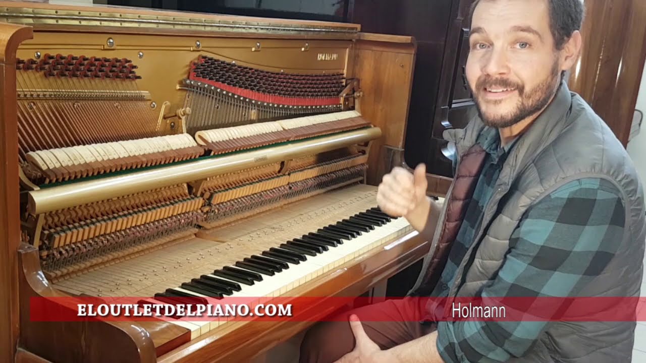 Hermoso Piano Inglés Nini Holmann - Perfecto para Aficionados VENTA DE ...