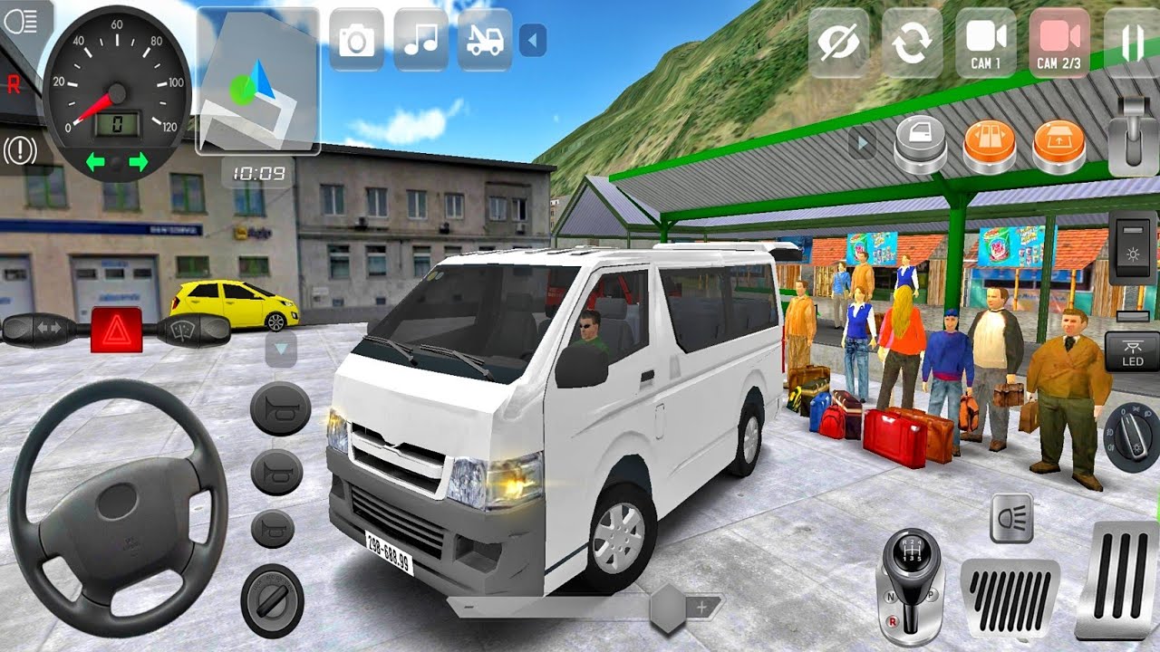 New 2025 Map Toyota Hiace Driving Ambulance Sim Minibus Simulator ...