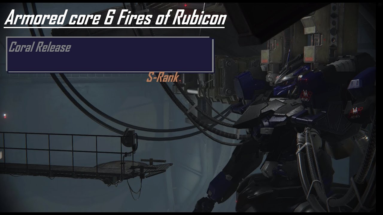 Armored Core 6 Coral Release S Rank - YouTube