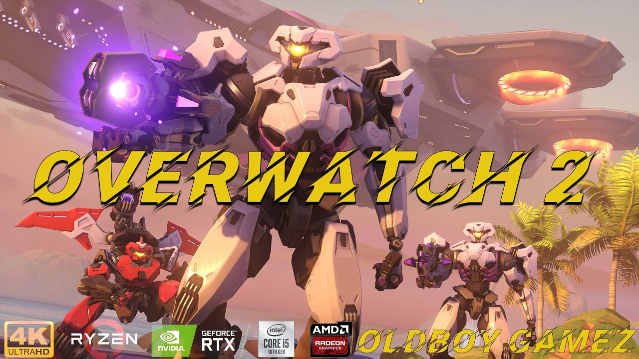 Overwatch 2 @ 4K | Intel i5 10400F | RX 6700XT | Epic settings - YouTube