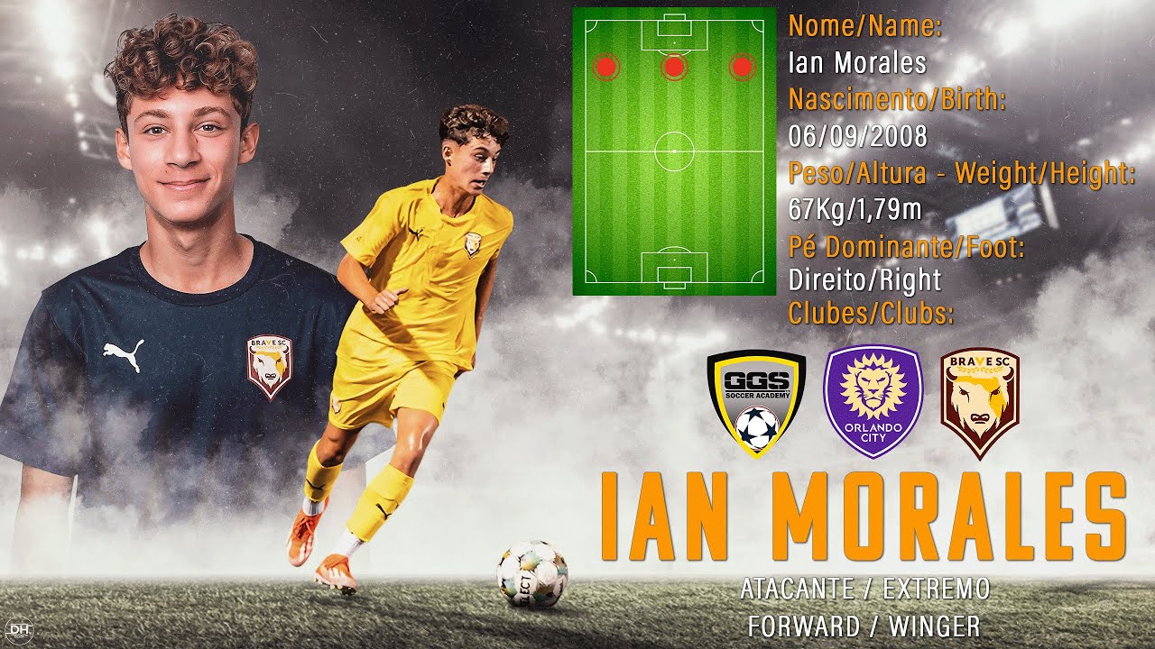 Ian Morales - Atacante/Extremo - Forward/Winger - DVD 2025 - YouTube