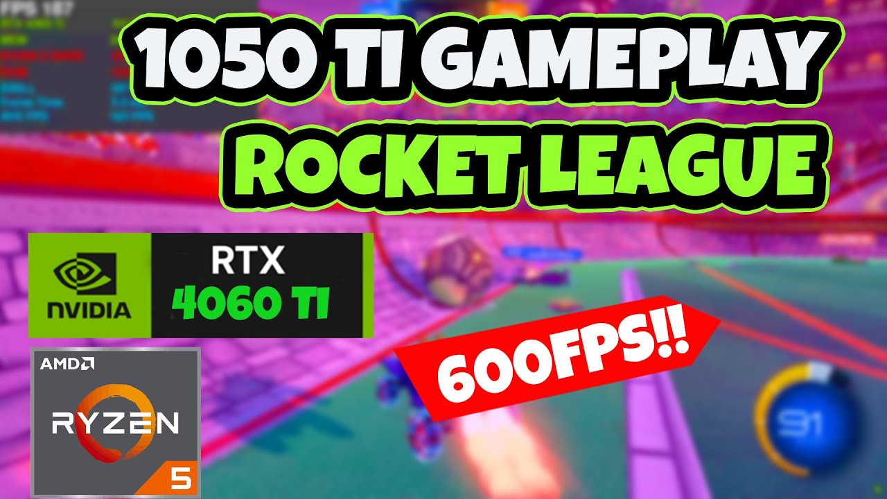 RTX 4060 Ti rocket league Season 11 1080p high - YouTube