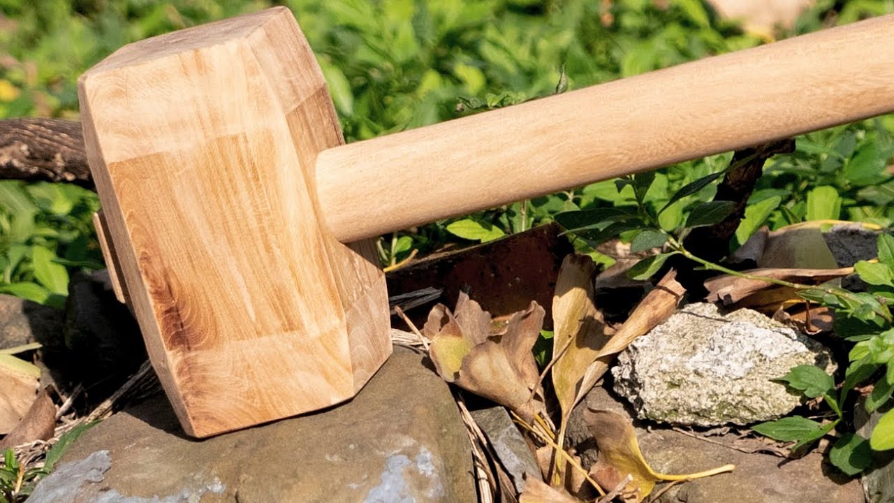 How to Make a Chinese Traditional Wooden Hammer? ｜ The Birth of a ...
