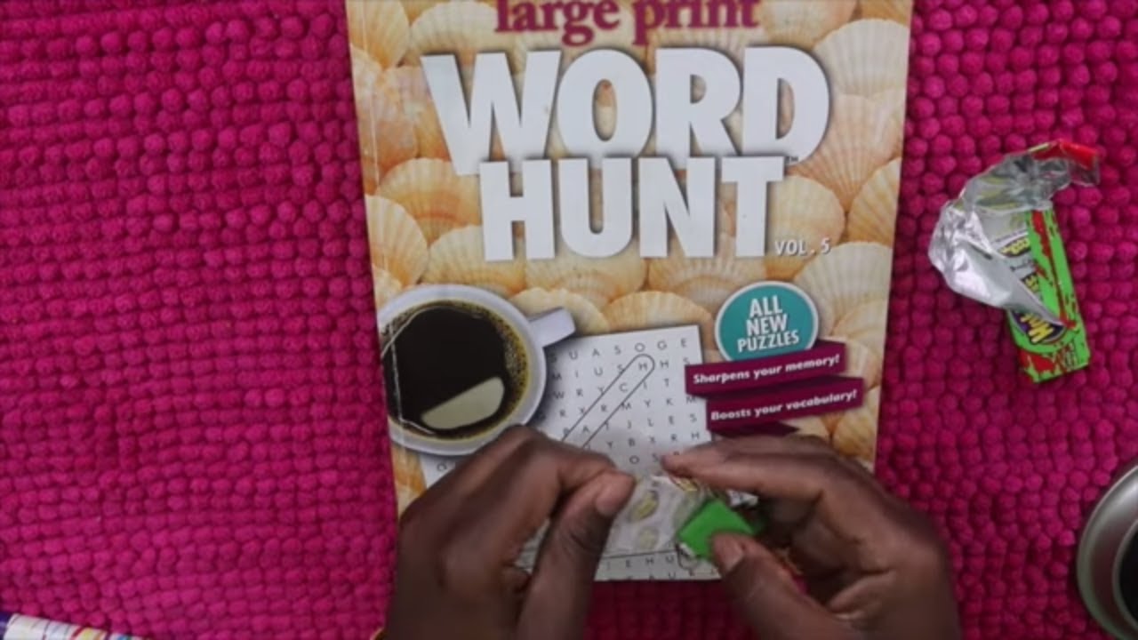 Chewing Gum ASMR Word Search Hubba Bubba | Poker Night - YouTube