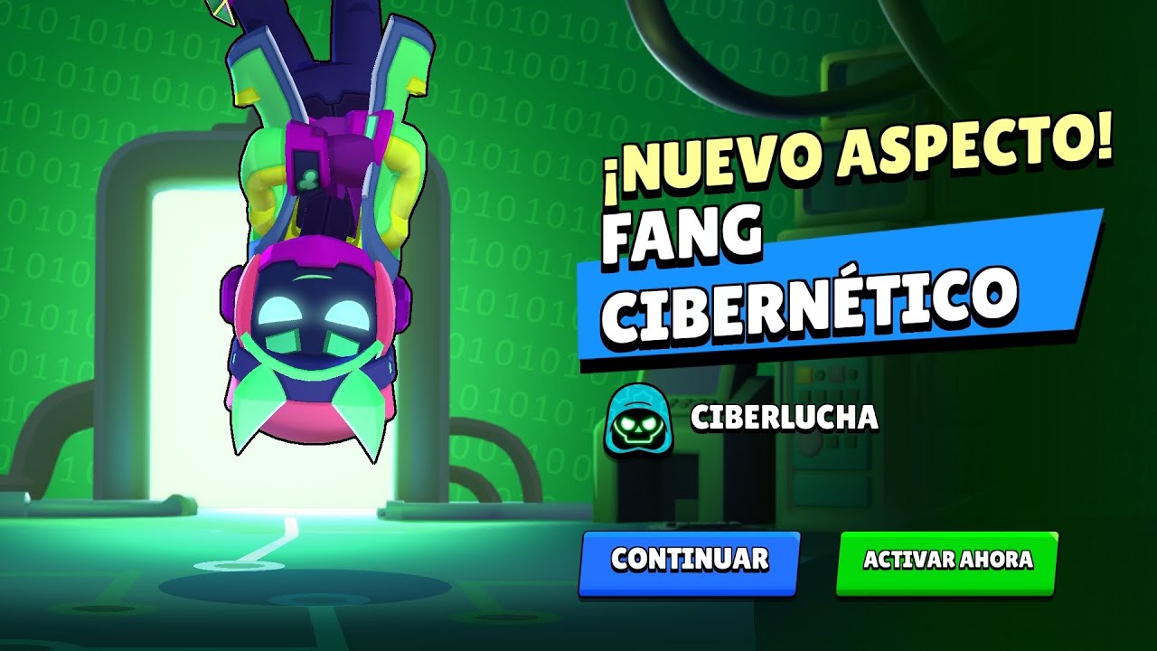 fang cibernético una skin mítica que costó gratis brawl stars - YouTube