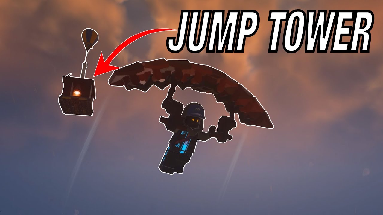How To Make Best Jump Rocket Tutorial - Lego fortnite - YouTube