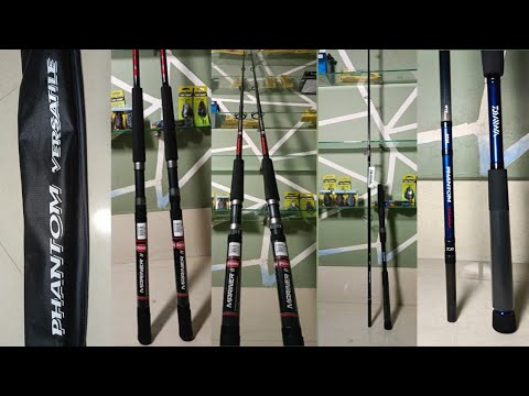 Daiwa Phantom Versatile Rods.Penn Meriner 2 Trolling Rods.#Jiging# ...