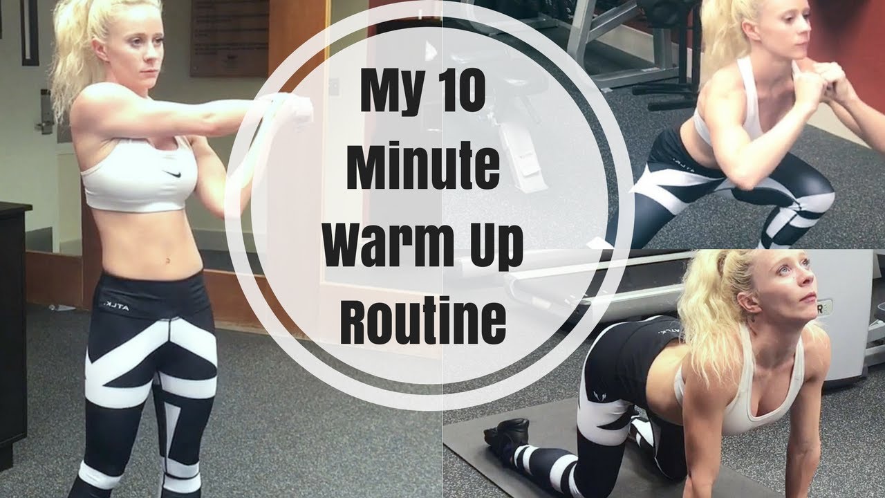 How To Warm Up Before Exercise | My 10 Minute Routine - YouTube