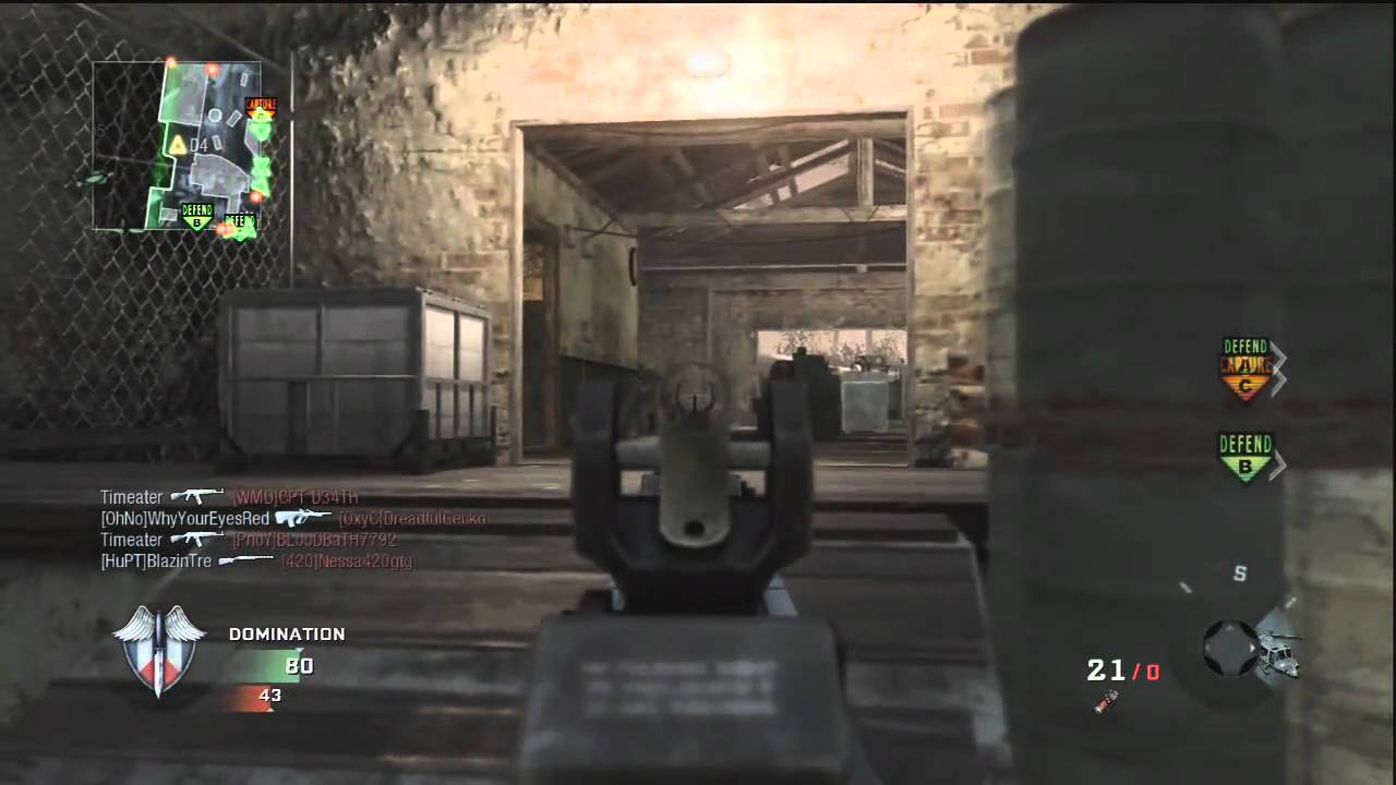 Black ops Domination on Crisis 44-0 Flawless - YouTube