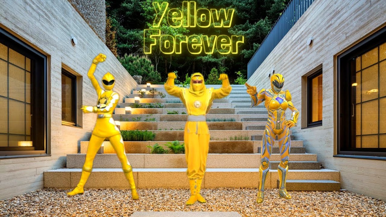 Forever Yellow Ranger | Power Rangers Mighty Morphin,2017 Movie,Dino ...