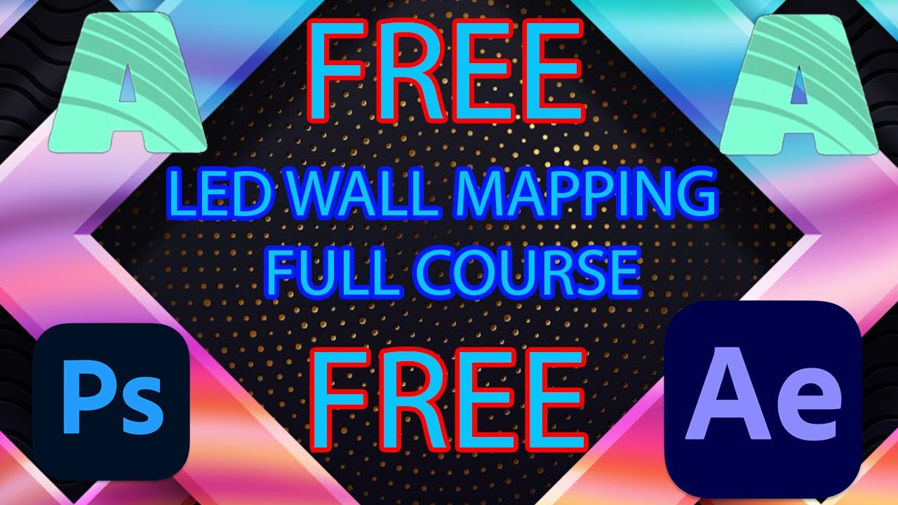 LED WALL MAPPING FULL COURSE - YouTube