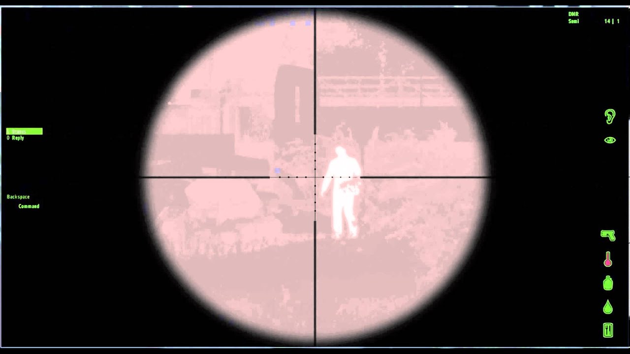 DayZ Hacking: Testing out Full Screen Thermal Vision - YouTube