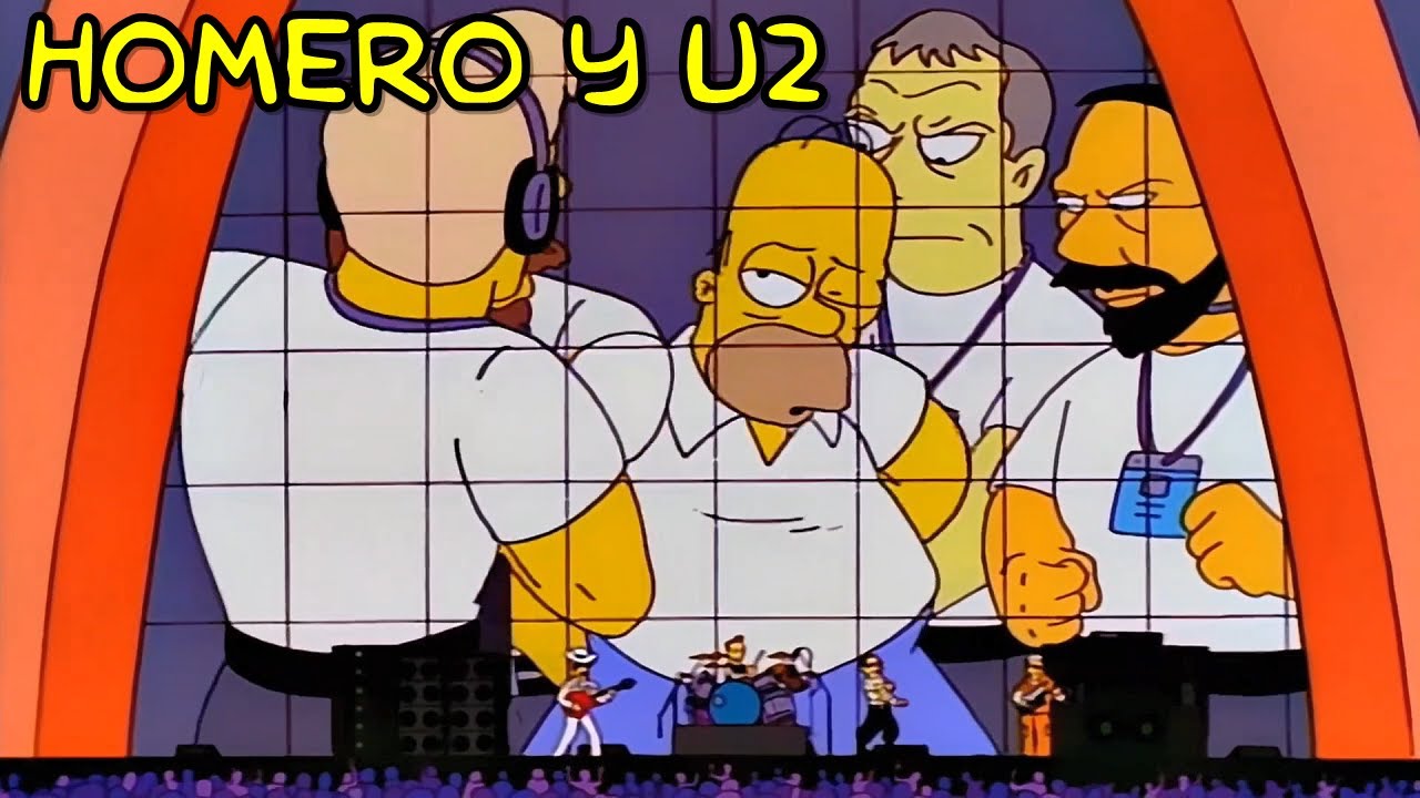 HOMERO Y U2 - LOS SIMPSON - YouTube