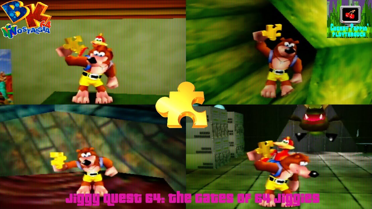 Jiggy Quest 64: The Gates of 64 Jiggies | Banjo-Kazooie Nostalgia 64 ...