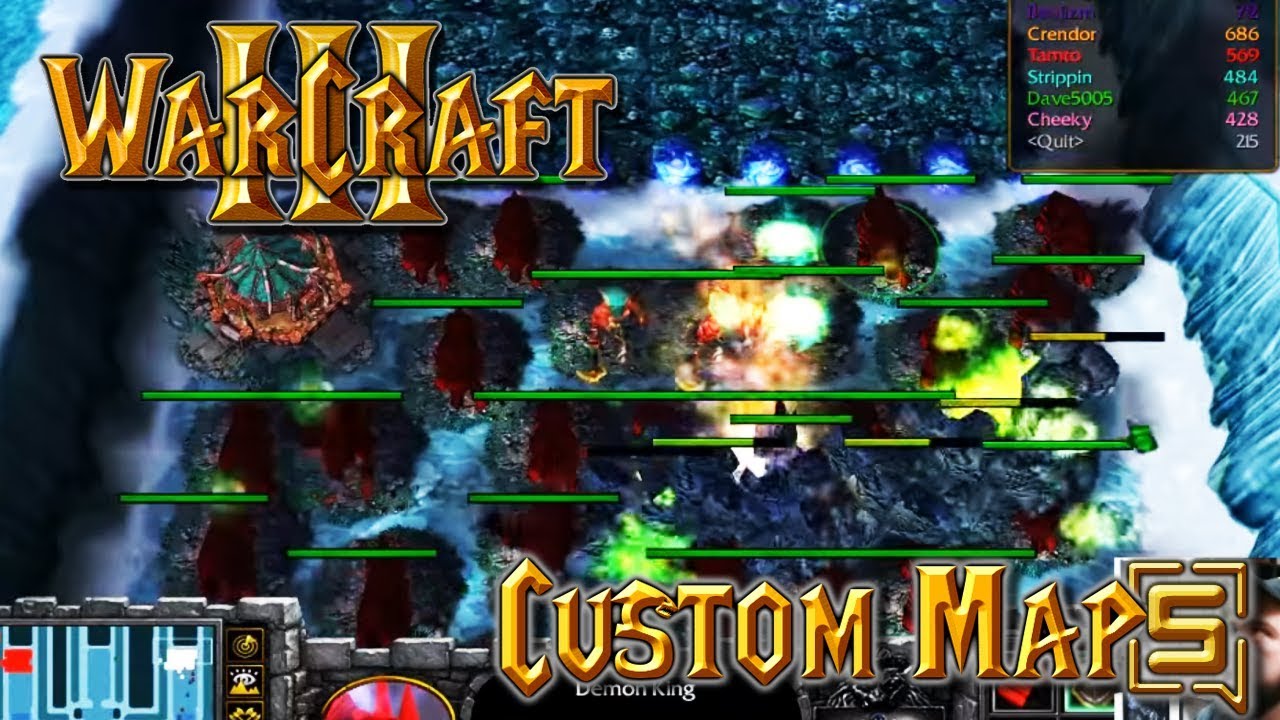 Warcraft 3 Custom Maps - Stream VOD #3 - YouTube