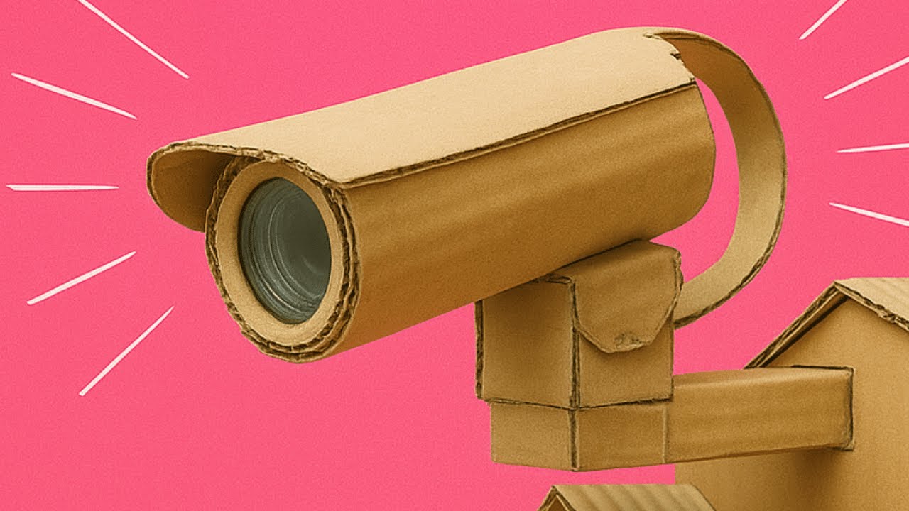 This DIY CCTV Camera Made from Cardboard Will Blow Your Mind! | Crafty ...