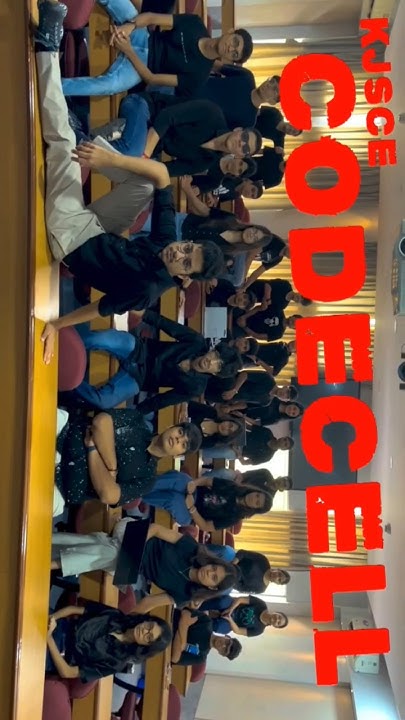 Presenting the CodeCell KJSCE 2024-25 Council 💻 - YouTube