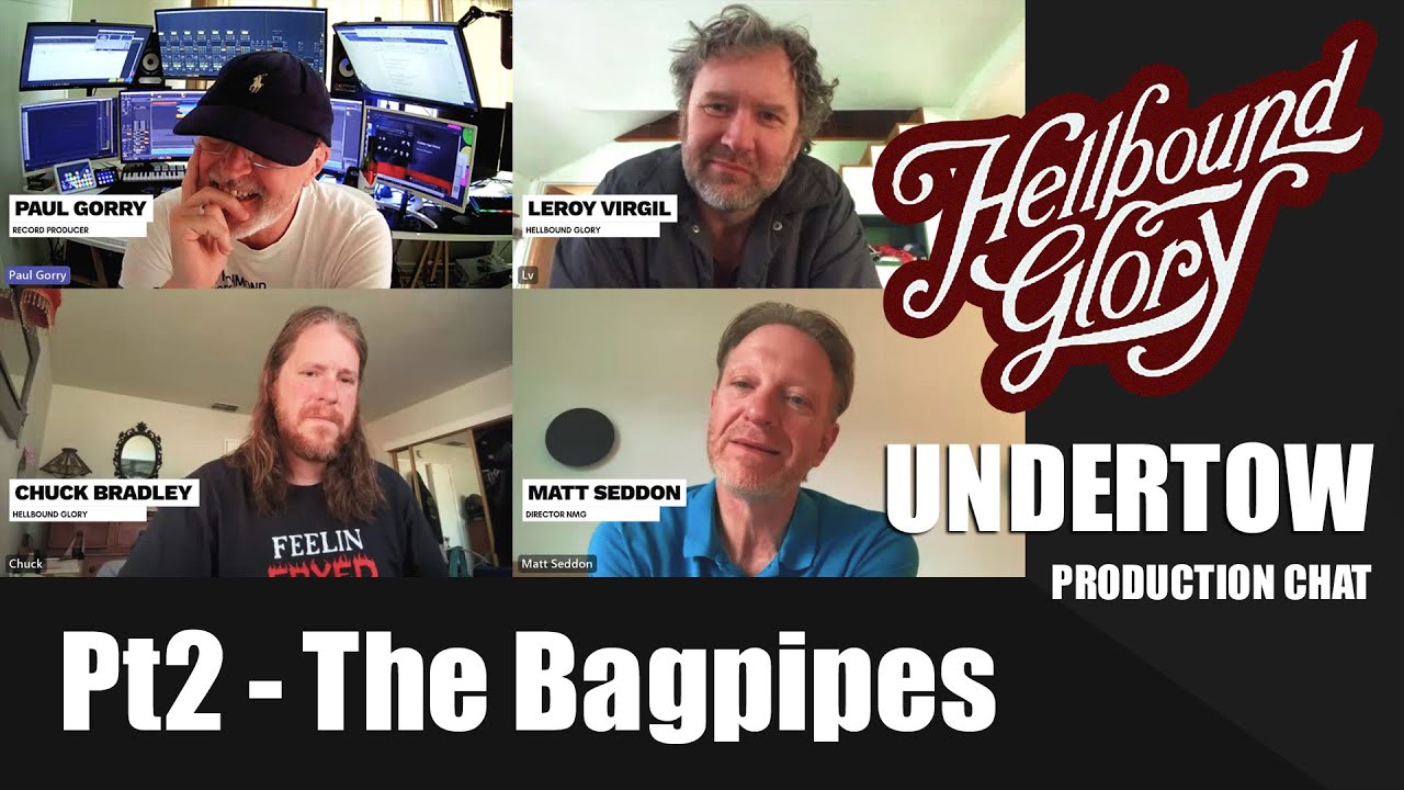 Hellbound Glory 'Undertow' - The Bagpipes - Leroy Virgil, Chuck Bradley, Paul Gorry & Matt ...