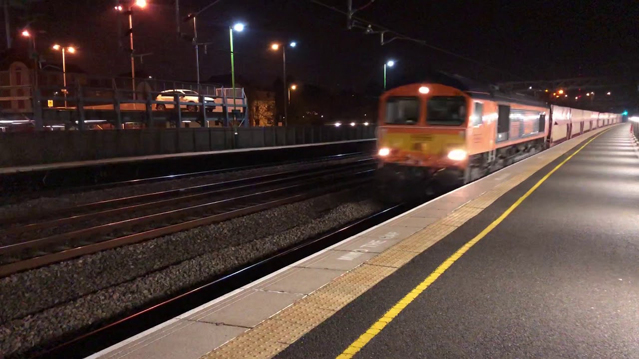 66787 6L48 Garston car terminal to Dagenham Docks - YouTube