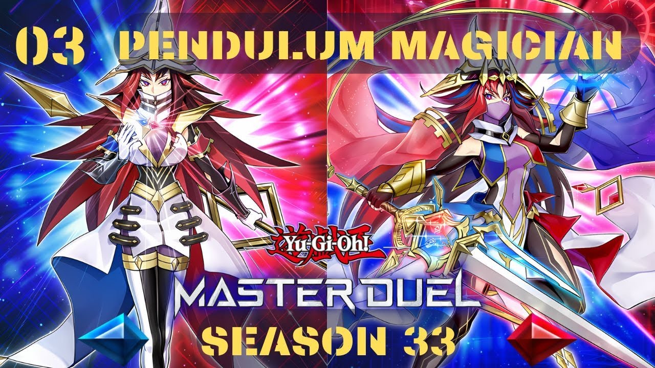 Yu Gi Oh! Master Duel - Season 33 | 03 | Pendulum Magician Replays - YouTube