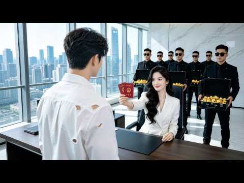 美女總裁找穷小子假扮男友，以为逢場作戲，豈料他竟是頂級豪門继承人！家里随便一个碗就要100万，美女總裁當晚假戲真做一夜懷孕！ #閃婚#反轉