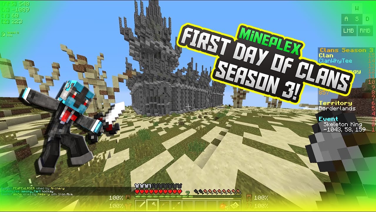CLANYT FIRST DAY OF SEASON 3! | Mineplex Clans S3 #1 - YouTube