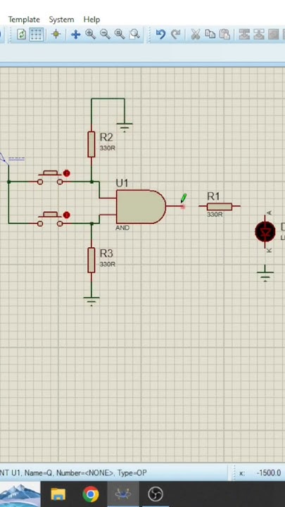 AND gate simulation in Proteus/How does and gate work? - YouTube