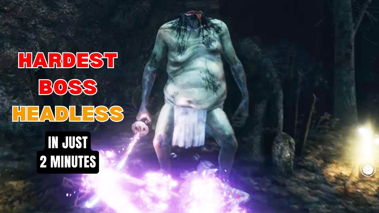 Killing Headless in just 2 minutes the hardest boss 😱 in Sekiro | # ...