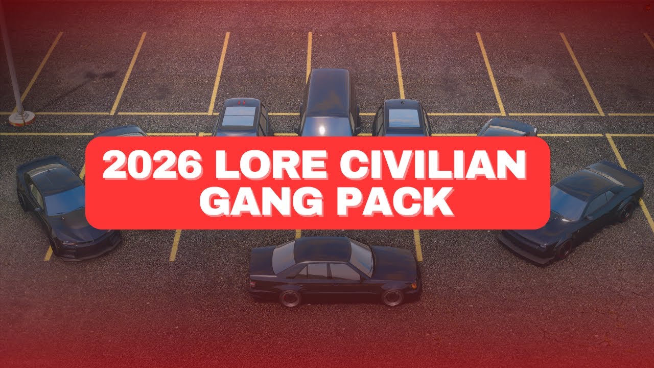 2026 Lore Civilian Gang Vehicle Pack (8 Vehicles) [GTA5 / FIVEM] - YouTube